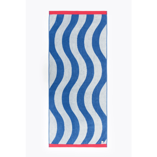 Plažni Peškir Plavi Talas 70x170