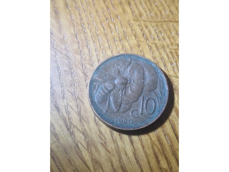 Italija 10 Centesimi 1920