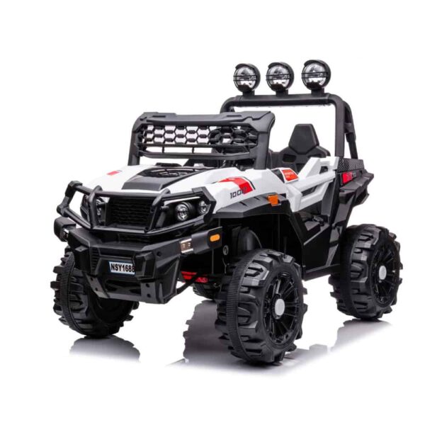 Veliki Dečiji Dvosed 4×4 Off-Road 908 – Beli (SM-26107B)