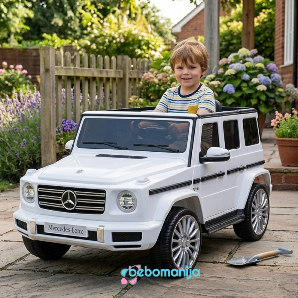 Licencirani Mercedes G500 na akumulator (Meke gume) 289 – Beli