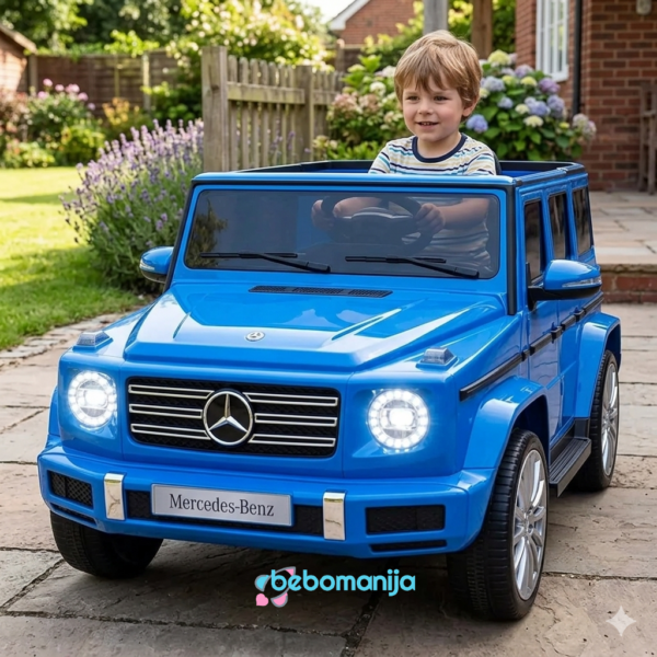 Licencirani Mercedes G500 na akumulator (Meke gume) 289 – Plavi