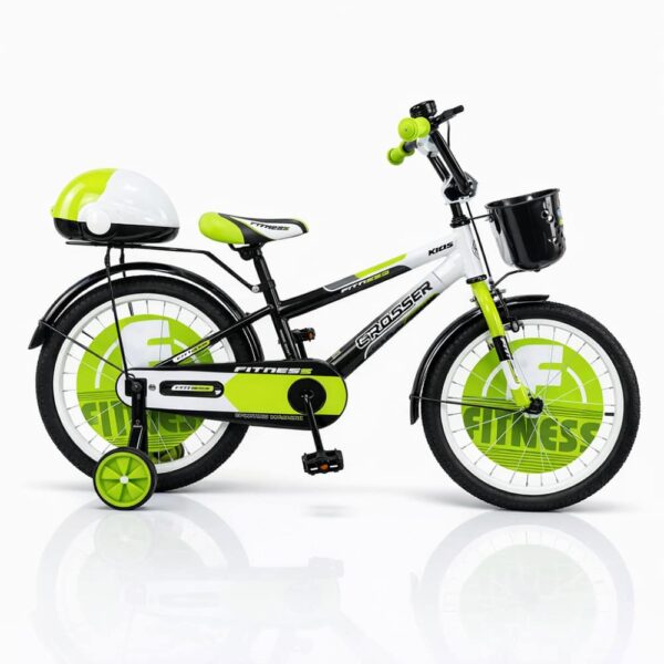 Dečija bicikla 20“ Fitness – Crno-Zelena (SM-20008)