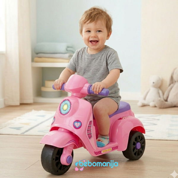 Dečija guralica – motor Roze (268274r)