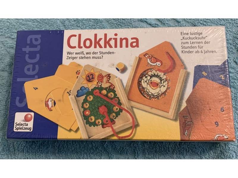 SELECTA CLOKKINA ZA UČENJE GLEDANJA U SAT