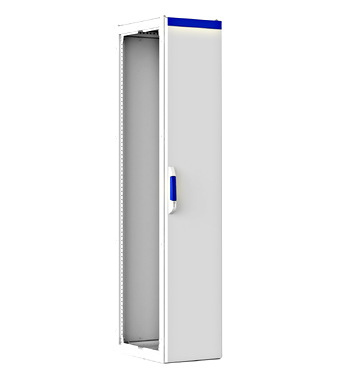 Serijski orman 1 vrata H=2000 W=400 D=800
sheet steel, RAL7035, without mounting plate, four-point rod lock with push-pull handle