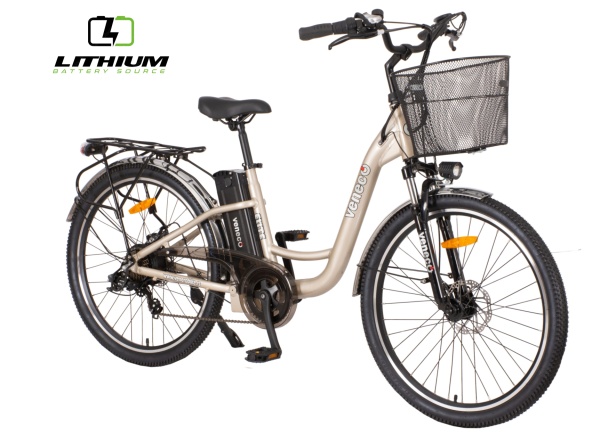 Električni bicikl 36V 10Ah bež Veneco Elite 1300128