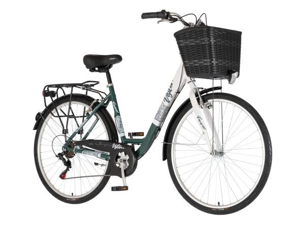 Bicikl 28/19in 155-178cm 6 brzina zeleno beli Visitor Bloom 1282080