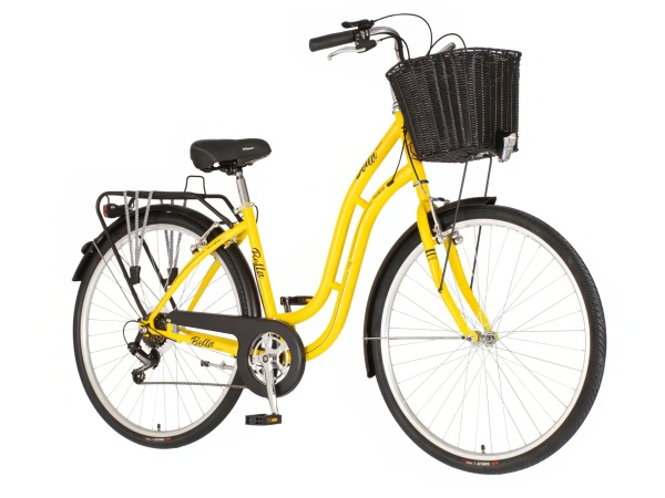 Bicikl 28/18in 6 brzina 155-178cm žuti Visitor Fashion Bella 1282047
