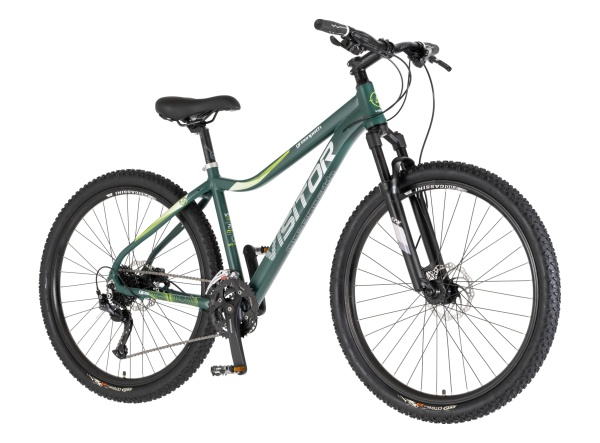 MTB bicikl 27,5/17in 24 brzine 158-175cm disk hidraulika zeleni Visitor GPS 1270059
