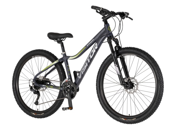 MTB bicikl 27,5/15in 24 brzine 158-175cm disk hidraulika sivi Visitor GPS 1270058