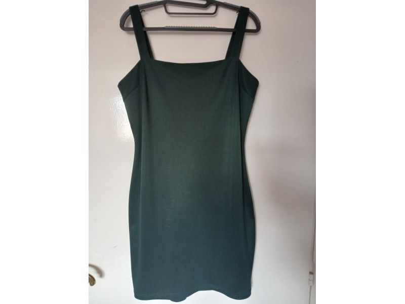 Nova Charlotte Russe zelena mini haljina, XL