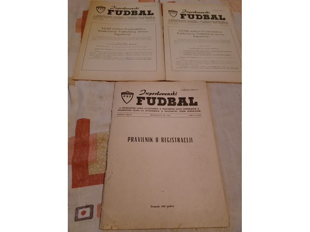 Jugoslovenski Fudbal pravilnik o registraciji +br 1 i 2