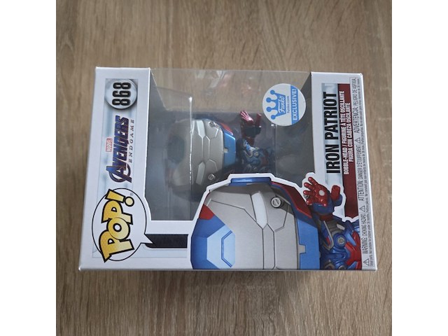 Funko pop Avengers Endgame: Iron Patriot #868