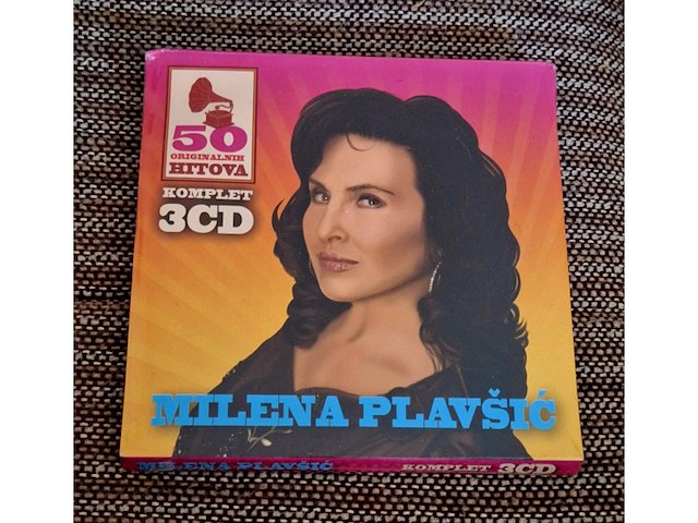 3CD-MILENA PLAVŠIĆ-50 NAJVEĆIH HITOVA-NOVO U CELOFANU