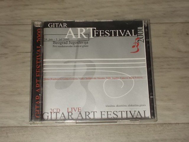 Guitar Art Festival 2000 2CD Novi