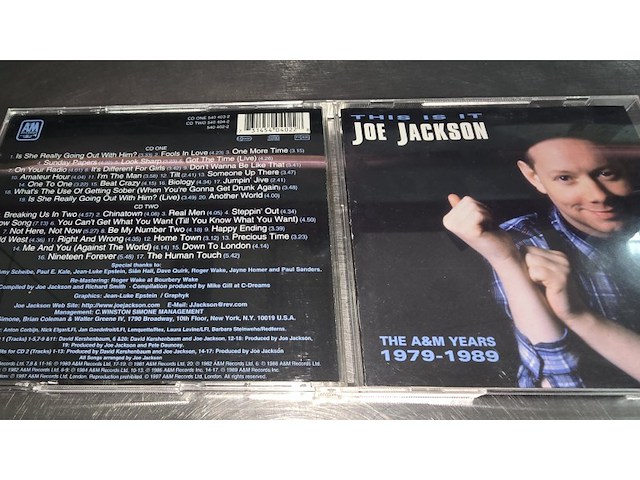 Joe Jackson - This is it (The A&;M years 1979-1989)