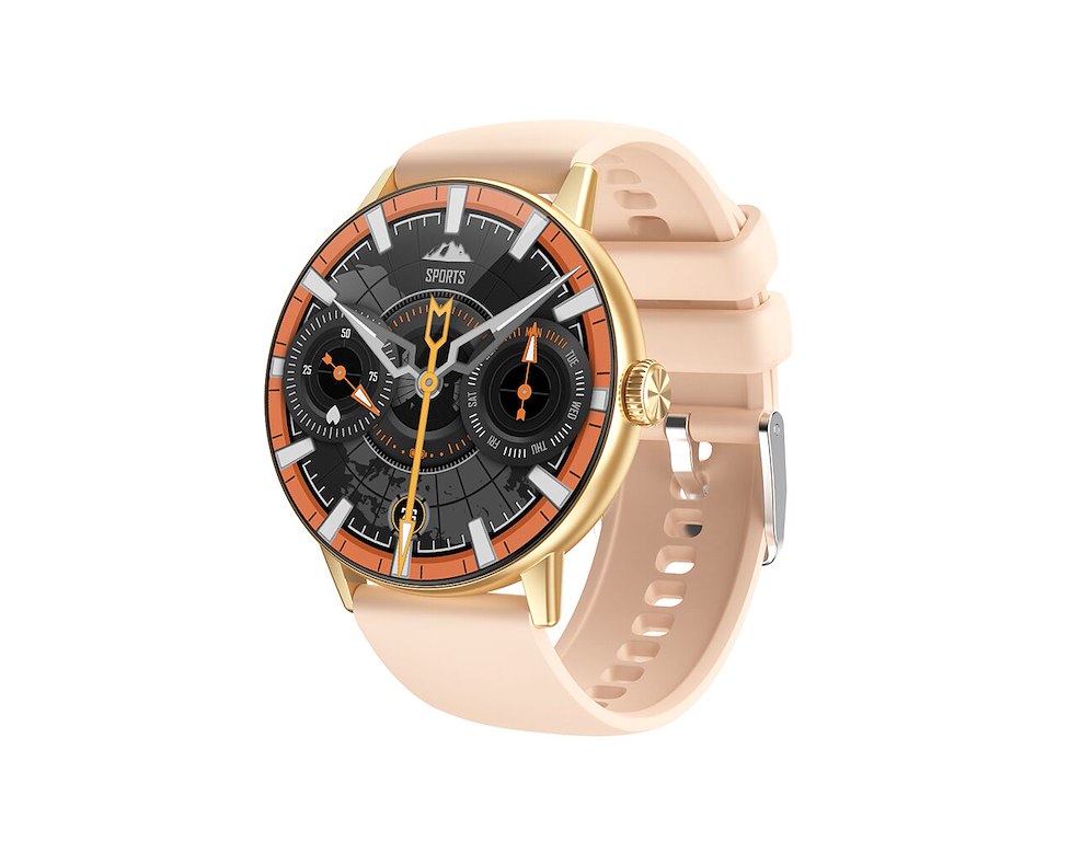 Smart Watch DTM 5 zlatni (silikonska narukvica) (MS)