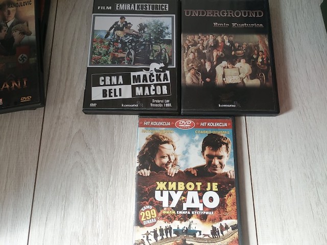Emir Kusturica 3 dvd