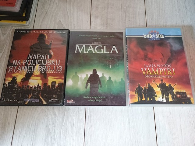 John Carpenter 3 dvd