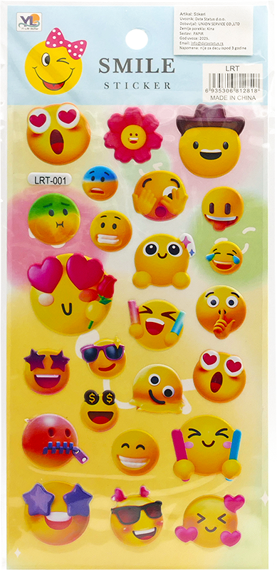 Stikeri mix – smiley