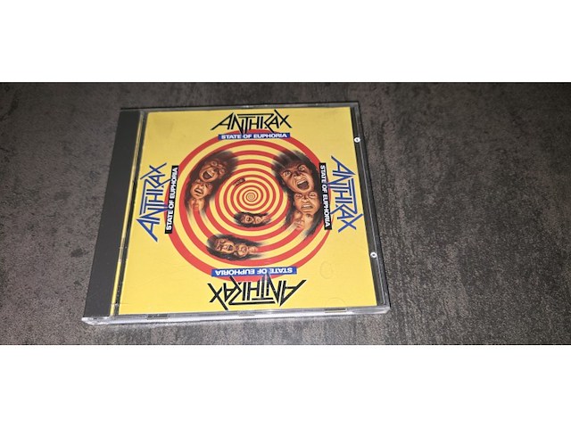 ANTRHRAX - STATE OF EUPHORIA / ORIGINAL /