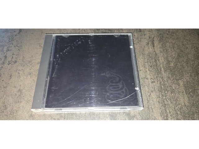METALLICA - BLACK ALBUM / ORIGINAL /