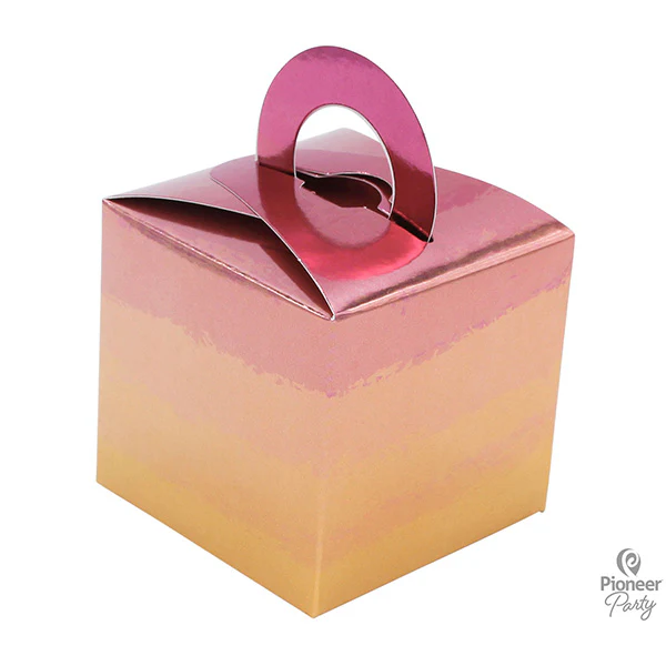 Teg kutija za balone – rose gold ombre