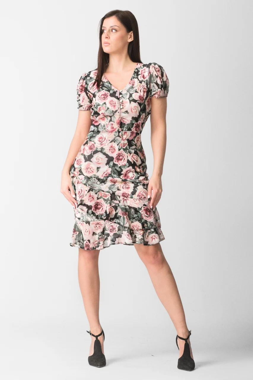 Elegantna floral haljina