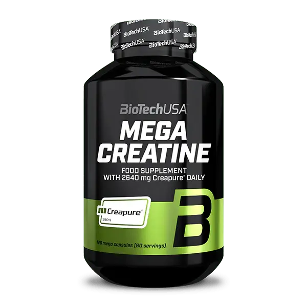 Mega Creatine Creapure® 120cap - BioTechUSA
