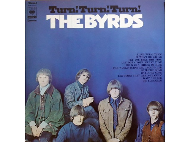LP*: BYRDS - TURN! TURN! TURN! (JAPAN, 1969) MINT