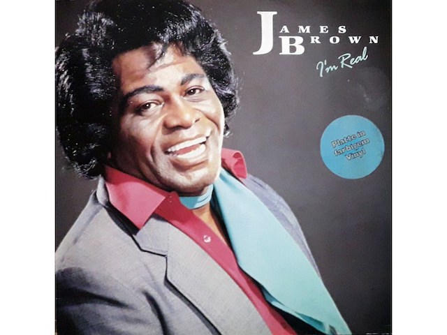 LP*: JAMES BROWN - I`M REAL (GERMANY 1988 WHITE VINYL)