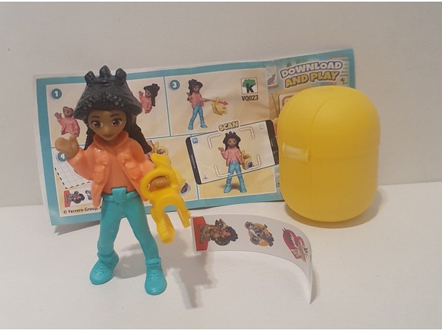 Kinder surprise devojčica sa torbicom VQ023