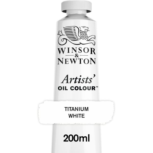 W&N Artists’ Oil Colour WN ARTISTS’ OIL COLOUR 200ML TIT WHITE ROW- SER 1
