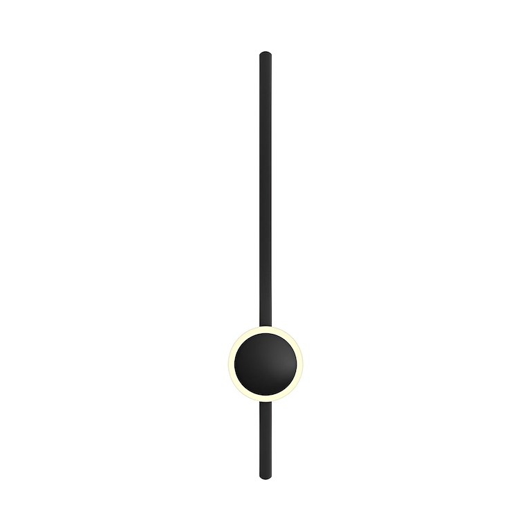LED ZIDNA LAMPA 16W CRNA 3000K