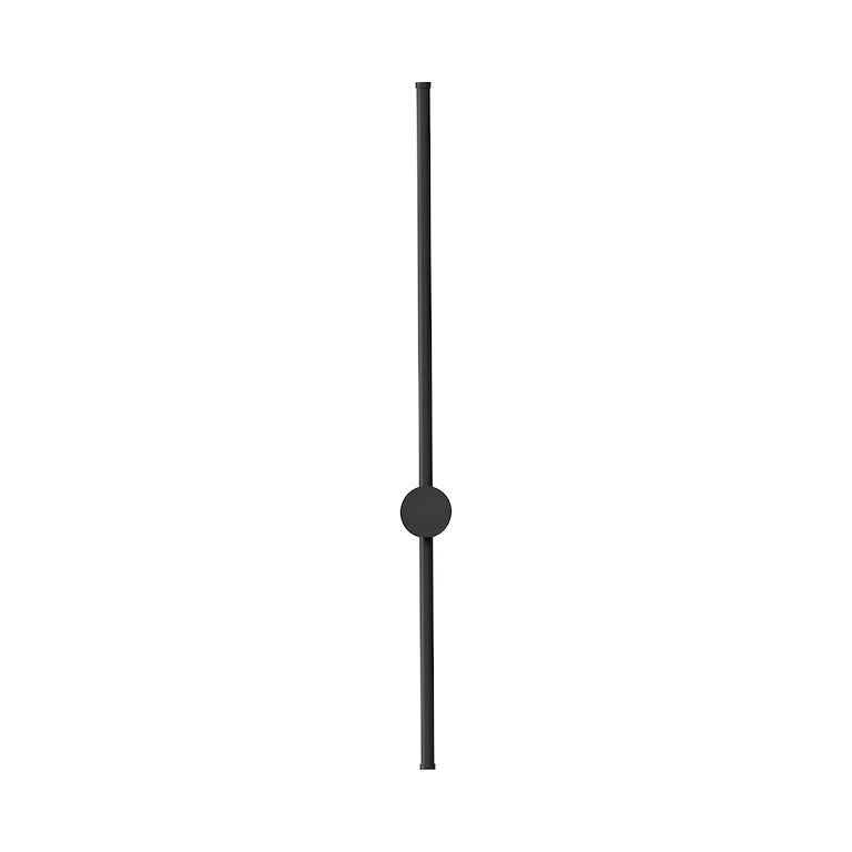 LED ZIDNA LAMPA 16W CRNA 3000K