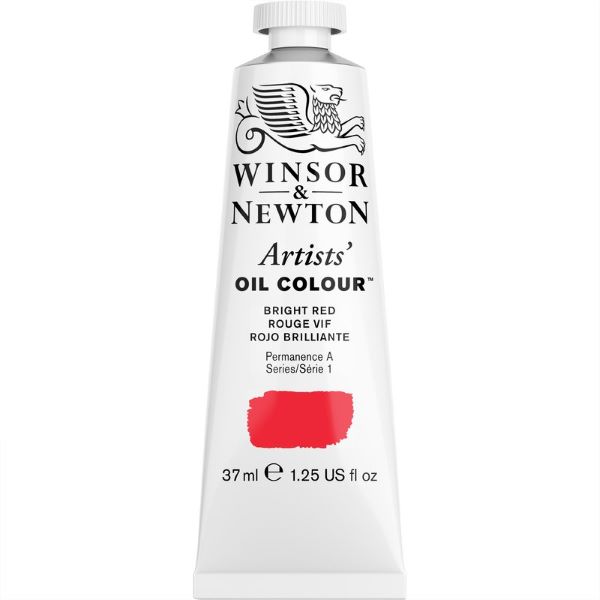 W&N Artists’ Oil Colour WN ARTISTS’ OIL COLOUR 37ML BRIGHT RED - SER 1