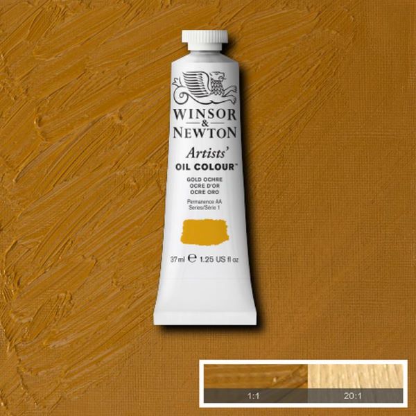 W&N Artists’ Oil Colour WN ARTISTS’ OIL COLOUR 37ML GOLD OCHRE - SER 1