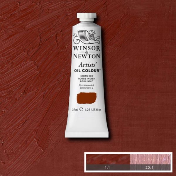 W&N Artists’ Oil Colour WN ARTISTS’ OIL COLOUR 37ML INDIAN RED - SER 2