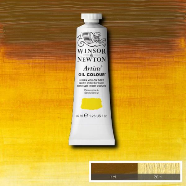 W&N Artists’ Oil Colour WN ARTISTS’ OIL COLOUR 37ML INDIAN YELLOW DEEP NY 03 - SER 2