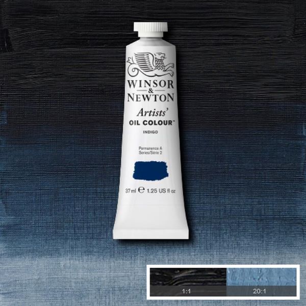 W&N Artists’ Oil Colour WN ARTISTS’ OIL COLOUR 37ML INDIGO - SER 2