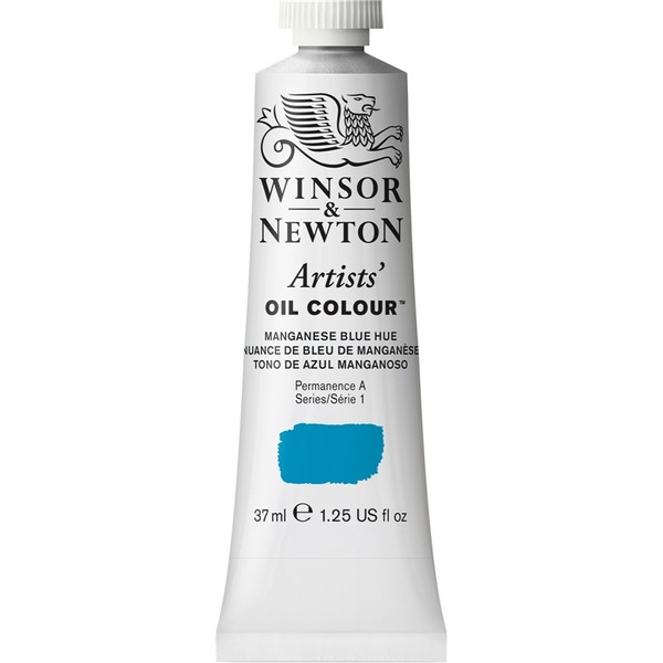 W&N Artists’ Oil Colour WN ARTISTS’ OIL COLOUR 37ML MANGANESE BLUE - SER 1