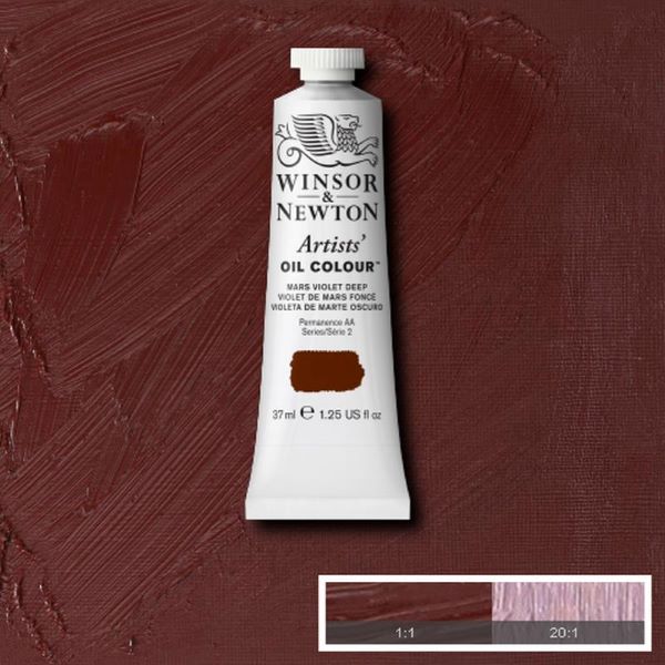 W&N Artists’ Oil Colour WN ARTISTS’ OIL COLOUR 37ML MARS VIOLET DP - SER 2