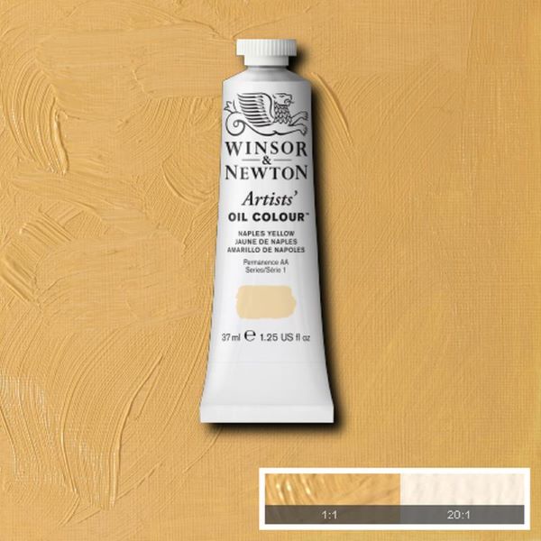 W&N Artists’ Oil Colour WN ARTISTS’ OIL COLOUR 37ML NAPLE Y NY-1214 - SER 1