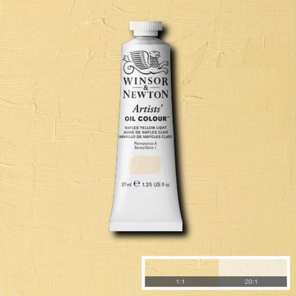 W&N Artists’ Oil Colour WN ARTISTS’ OIL COLOUR 37ML NAPLES YELL LT - SER 1