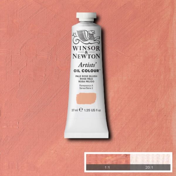 W&N Artists’ Oil Colour WN ARTISTS’ OIL COLOUR 37ML PALE ROSE - SER 2