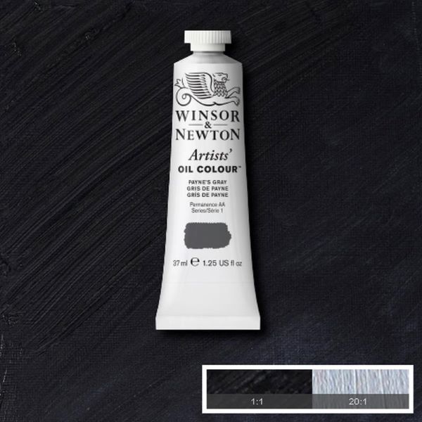 W&N Artists’ Oil Colour WN ARTISTS’ OIL COLOUR 37ML PAYNE’S GRAY - SER 1