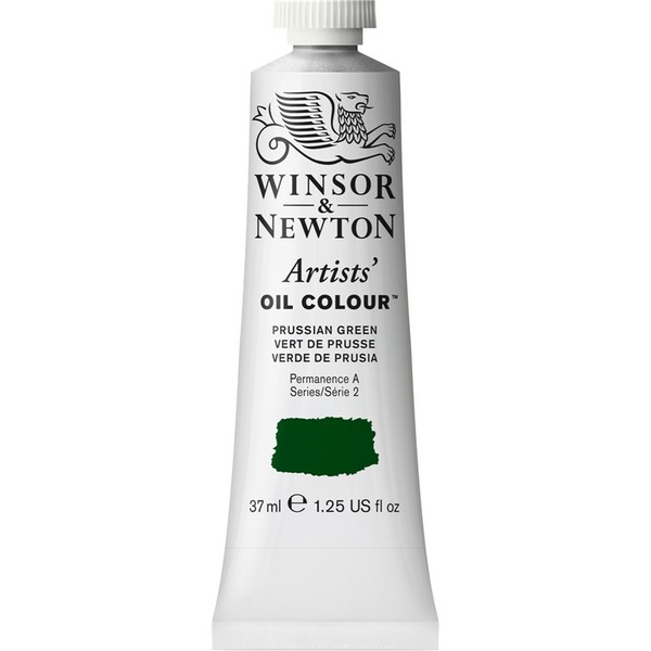 W&N Artists’ Oil Colour WN ARTISTS’ OIL COLOUR 37ML PRUSSIAN GREEN - SER 2