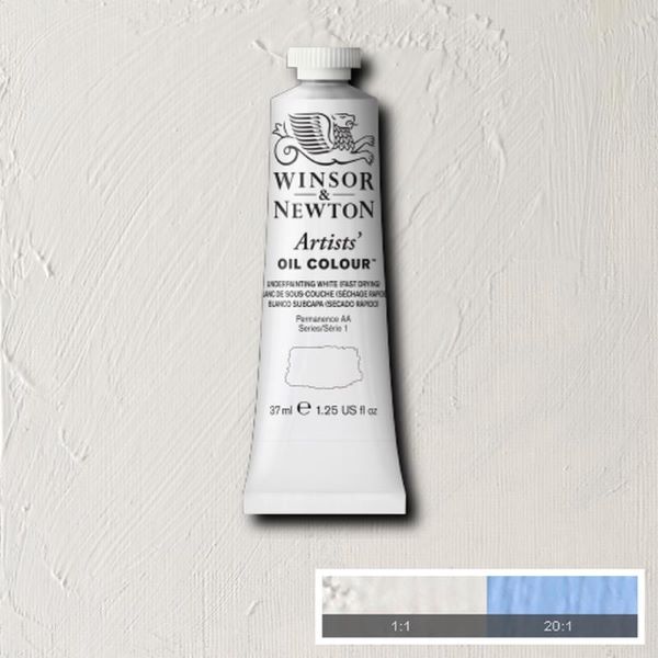 W&N Artists’ Oil Colour WN ARTISTS’ OIL COLOUR 37ML UNDERPNTG WH ROW - SER 1