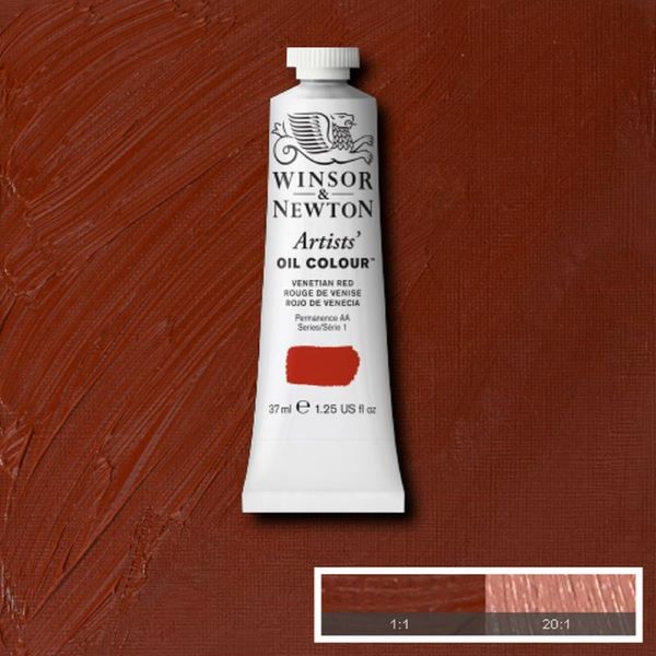 W&N Artists’ Oil Colour WN ARTISTS’ OIL COLOUR 37ML VENETIAN RED - SER 1