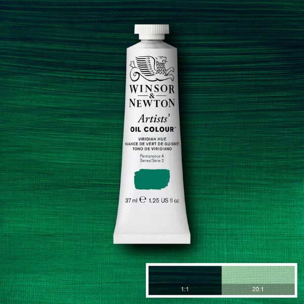 W&N Artists’ Oil Colour WN ARTISTS’ OIL COLOUR 37ML VIRIDIAN HUE - SER 2
